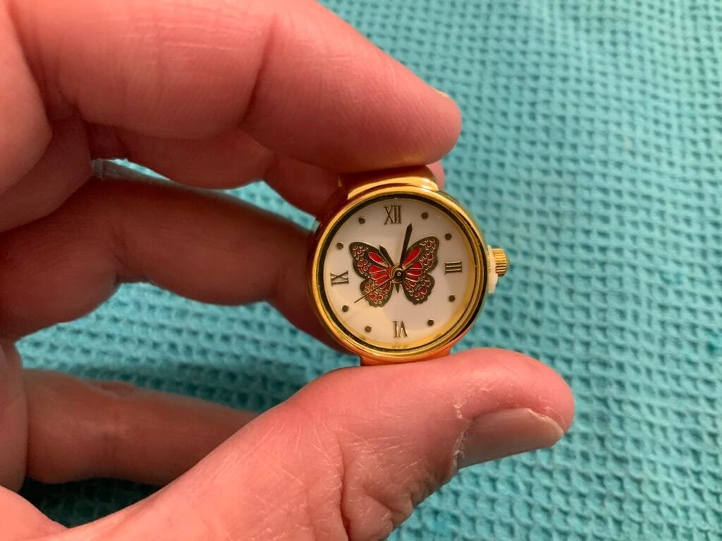 Butterfly Ring Watch